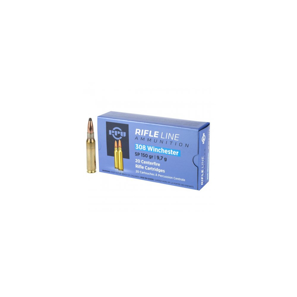 Karabinski metak ppu .308 win sp 9,7g - LovoSport